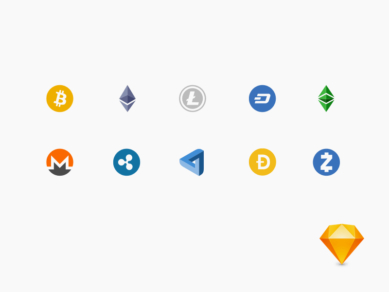 Crypto Currency Icons for Sketch - Misc - Download Sketch Resource Crypto Currency Icons for Sketch - Misc - Download Sketch Resource