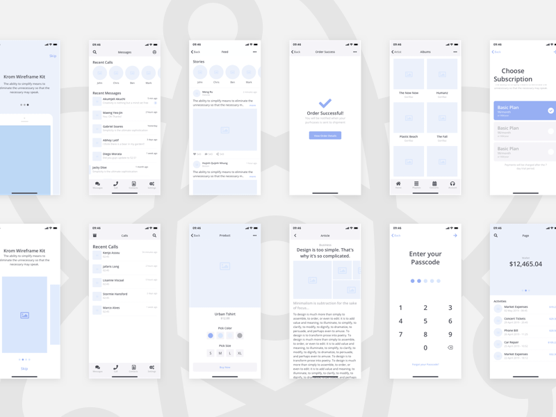 Krom Wireframe Demo Sketch Resource - Sketch UI Kits - Download Sketch ... Krom Wireframe Demo Sketch Resource - Sketch UI Kits - Download Sketch ...