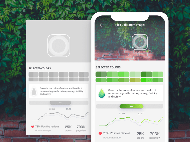 Color Palette Concept App Sketch Resource - Sketch UI Kits - Download ... Color Palette Concept App Sketch Resource - Sketch UI Kits - Download ...