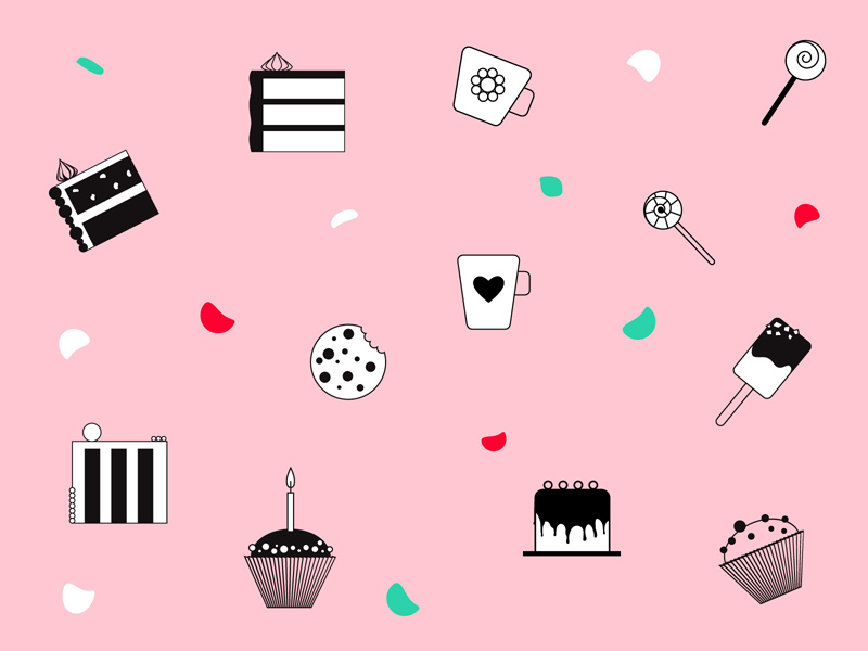 Cakes & Sweets Icons - Free Vector - Download Sketch Resource Cakes & Sweets Icons - Free Vector - Download Sketch Resource